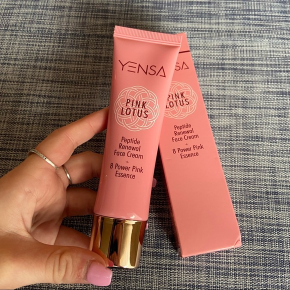 Yensa | Skincare | Yensa Pink Lotus Peptide Renewal Face Cream | Poshmark